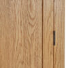 Ancroft Waxed Oak Triple Wardrobe | Oak World