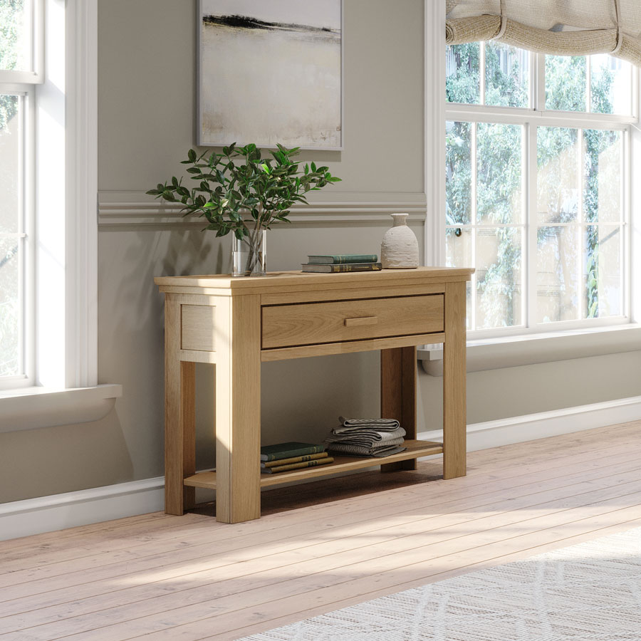 Oak Console Tables | Free Delivery & Returns | Oak World