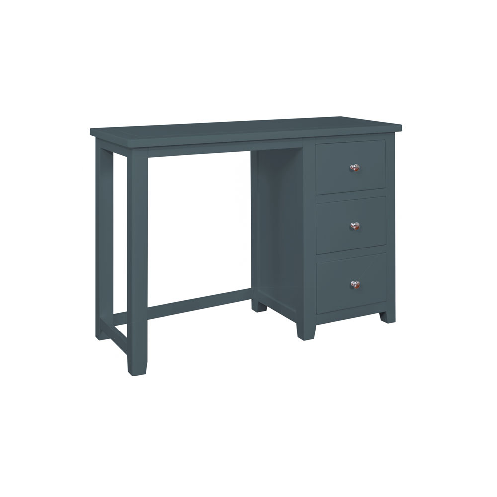 Geneva Painted Dressing Table - Blue | Oak World