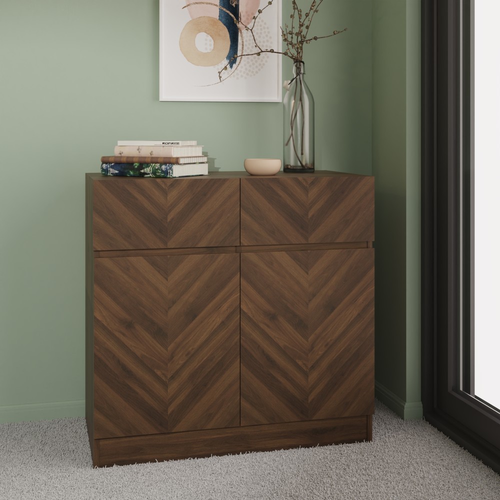 Catalina Compact Sideboard | Self Assembly | Oak World