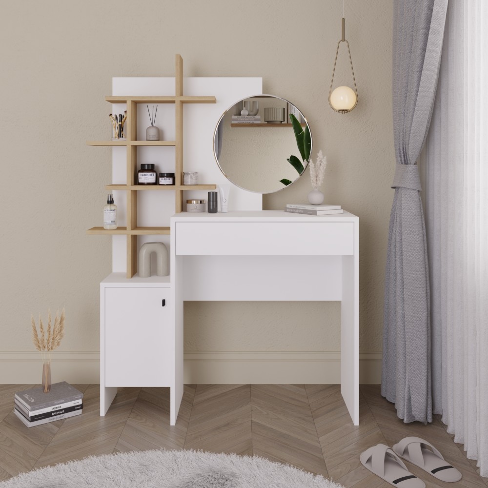 Freydis Dressing Table | Self Assembly | Oak World