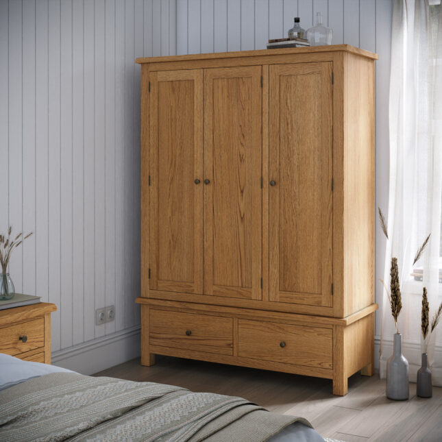 Triple Wardrobes | Oak World