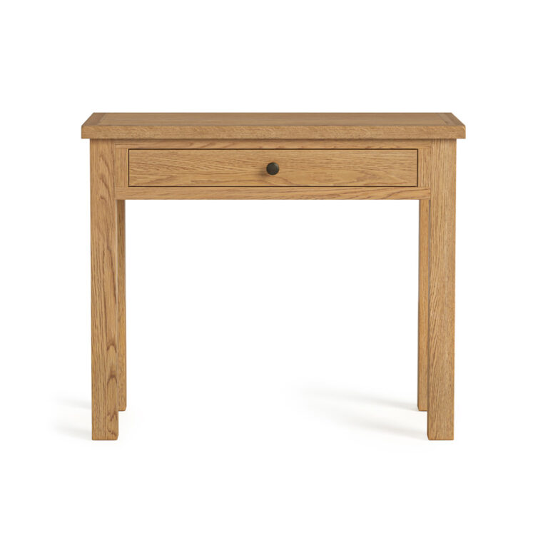 Bywell Waxed Oak Laptop Desk | Oak World