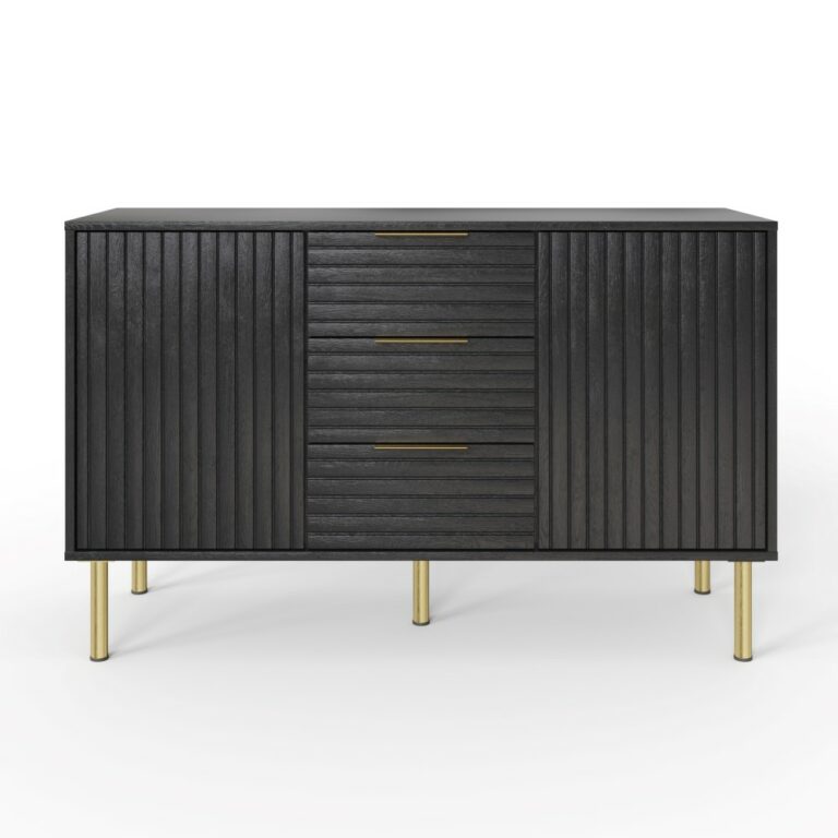 Black Calista Sideboard | Self Assembly | Oak World