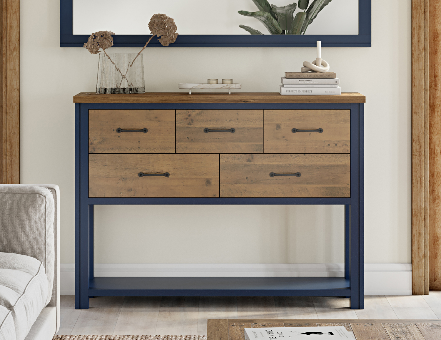 Debden Sideboard / Console Table | Fully Assembled | Oak World