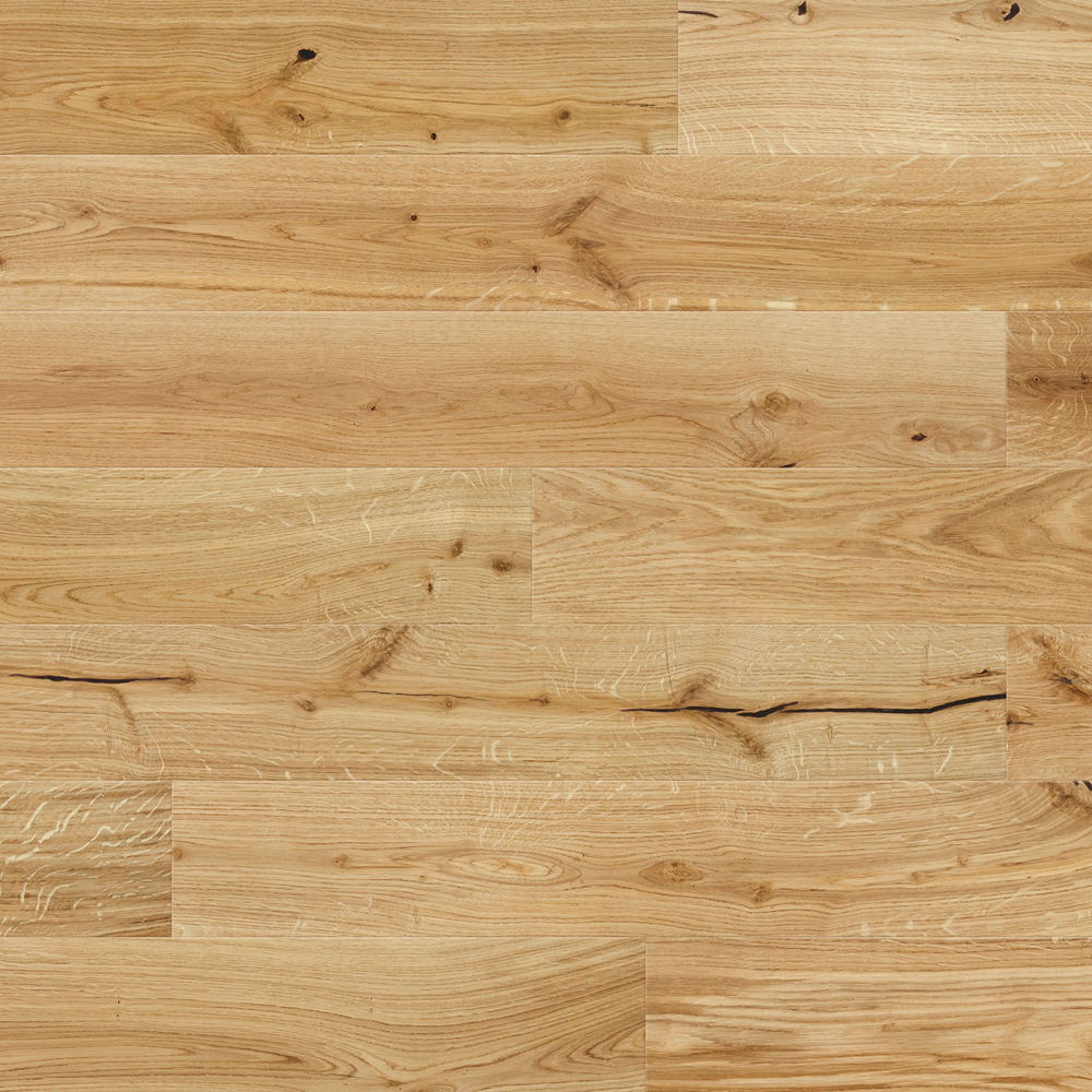 Timba Engineered Oak Flooring | Brushed Matt Laquered Plank Finish ...