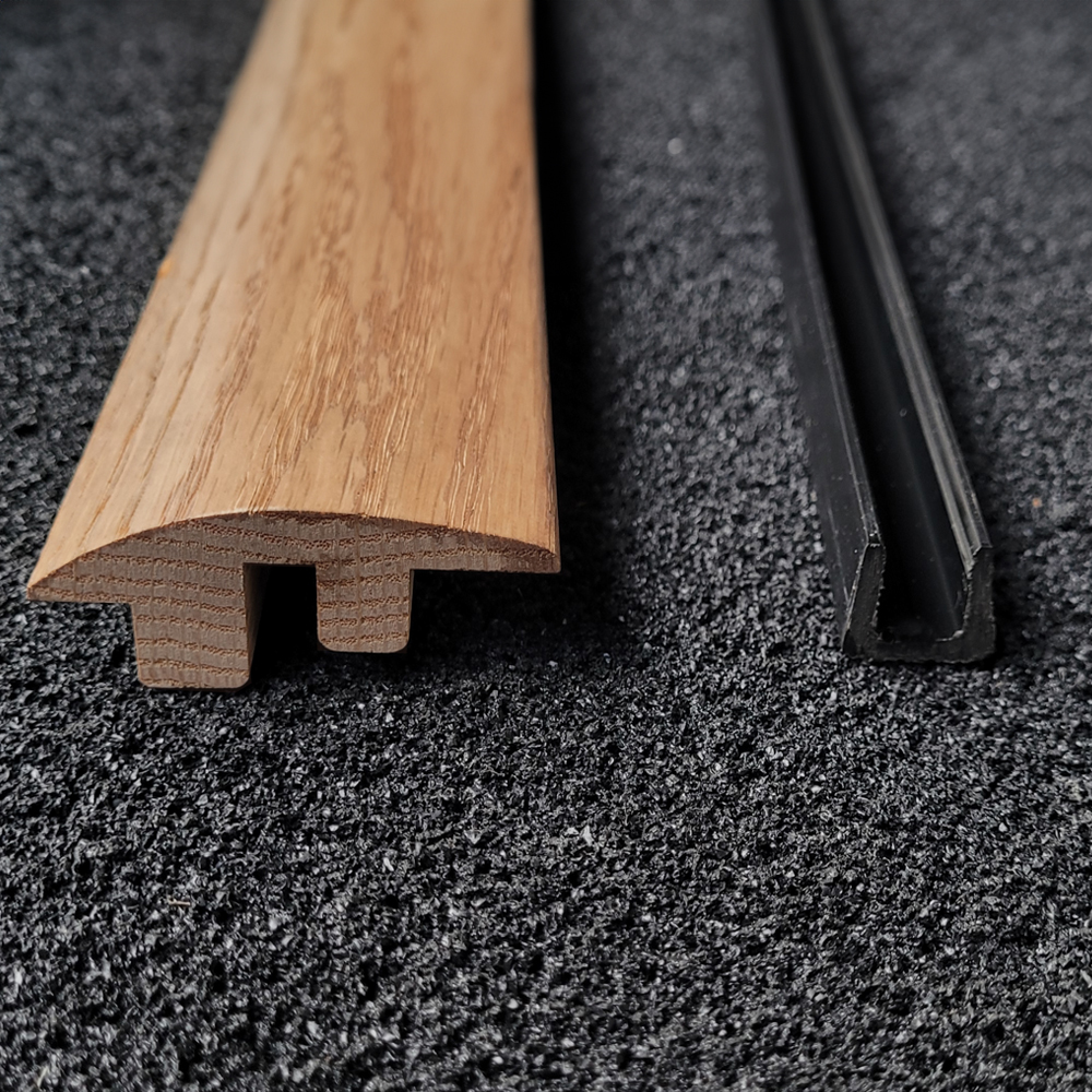 Smoked Oak Colour Matched Wood Semi Ramp | Oak World