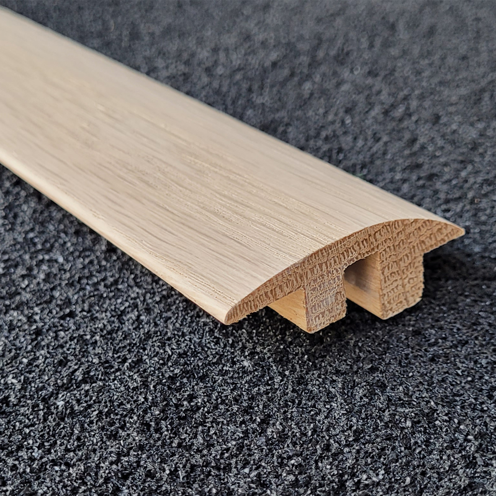 White Colour Matched Wood Semi Ramp | Oak World
