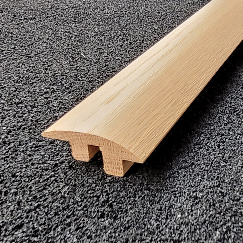Invisible Colour Matched Wood Semi Ramp | Oak World