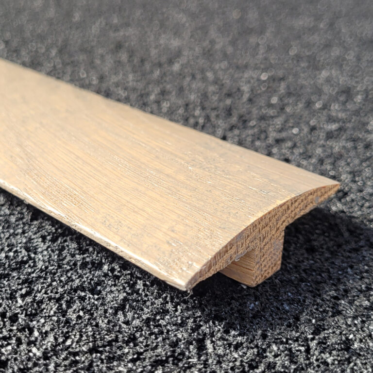 Silver Grey Colour Matched Wood T-Bar | Oak World