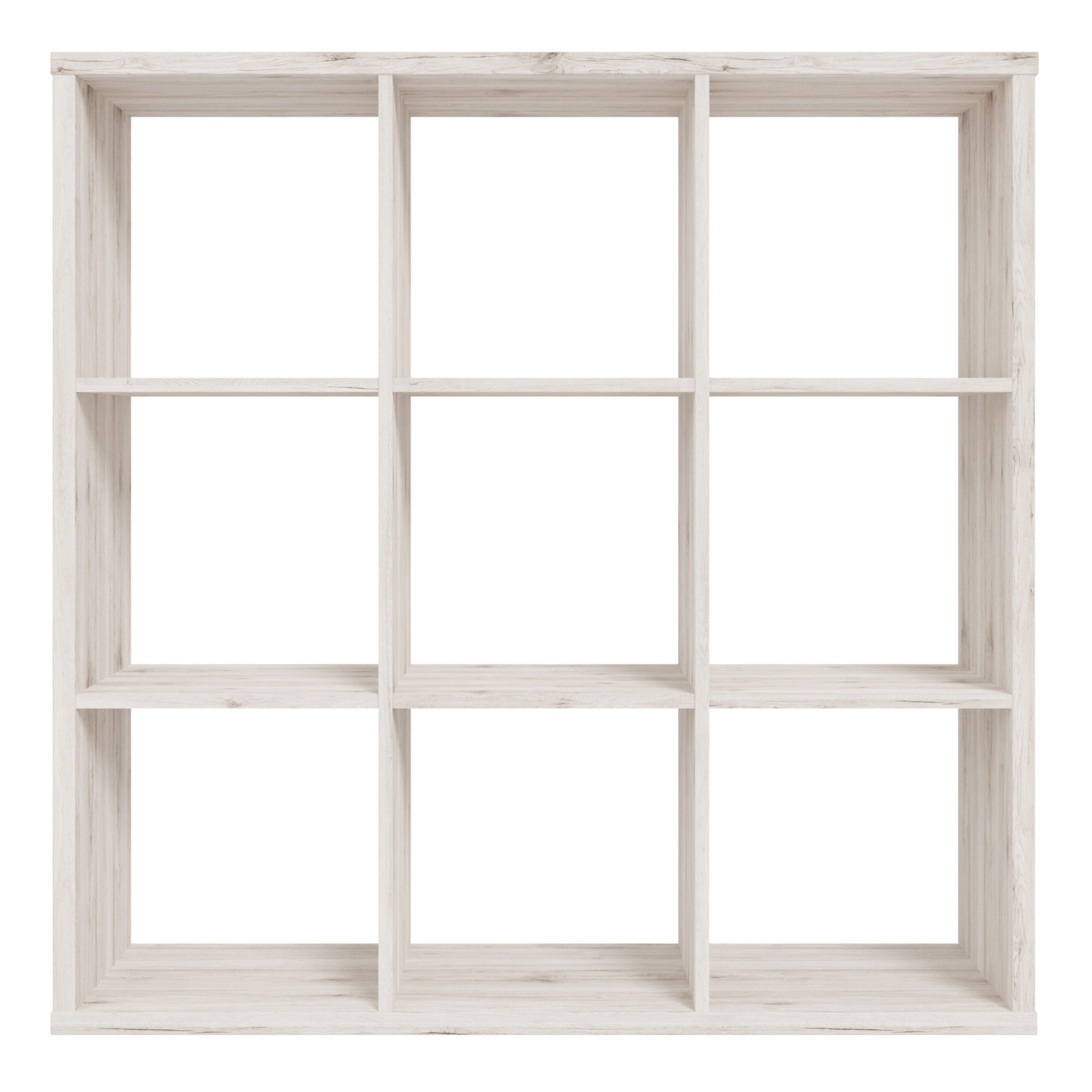 Mauri Cube 3x3 Storage Unit in Sand Oak | Self Assembly | Oak World