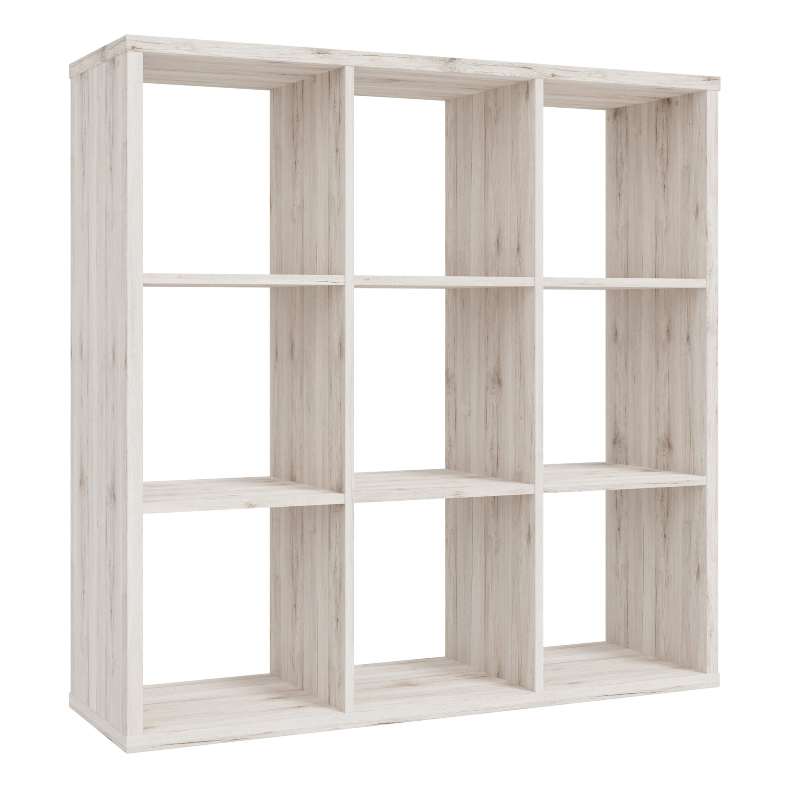 Mauri Cube 3x3 Storage Unit in Sand Oak | Self Assembly | Oak World