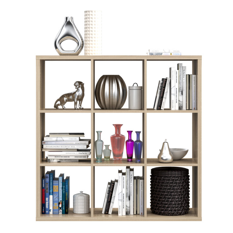 Mauri Cube 3x3 Storage Unit in Sonoma Oak | Oak World
