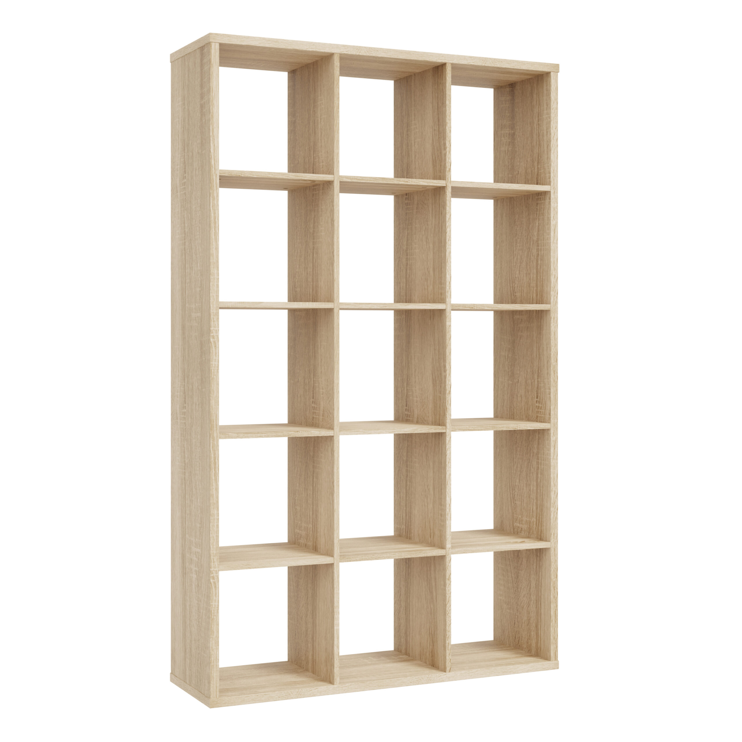 Mauri Cube 3x5 Storage Unit in Sonoma Oak | Self Assembly | Oak World