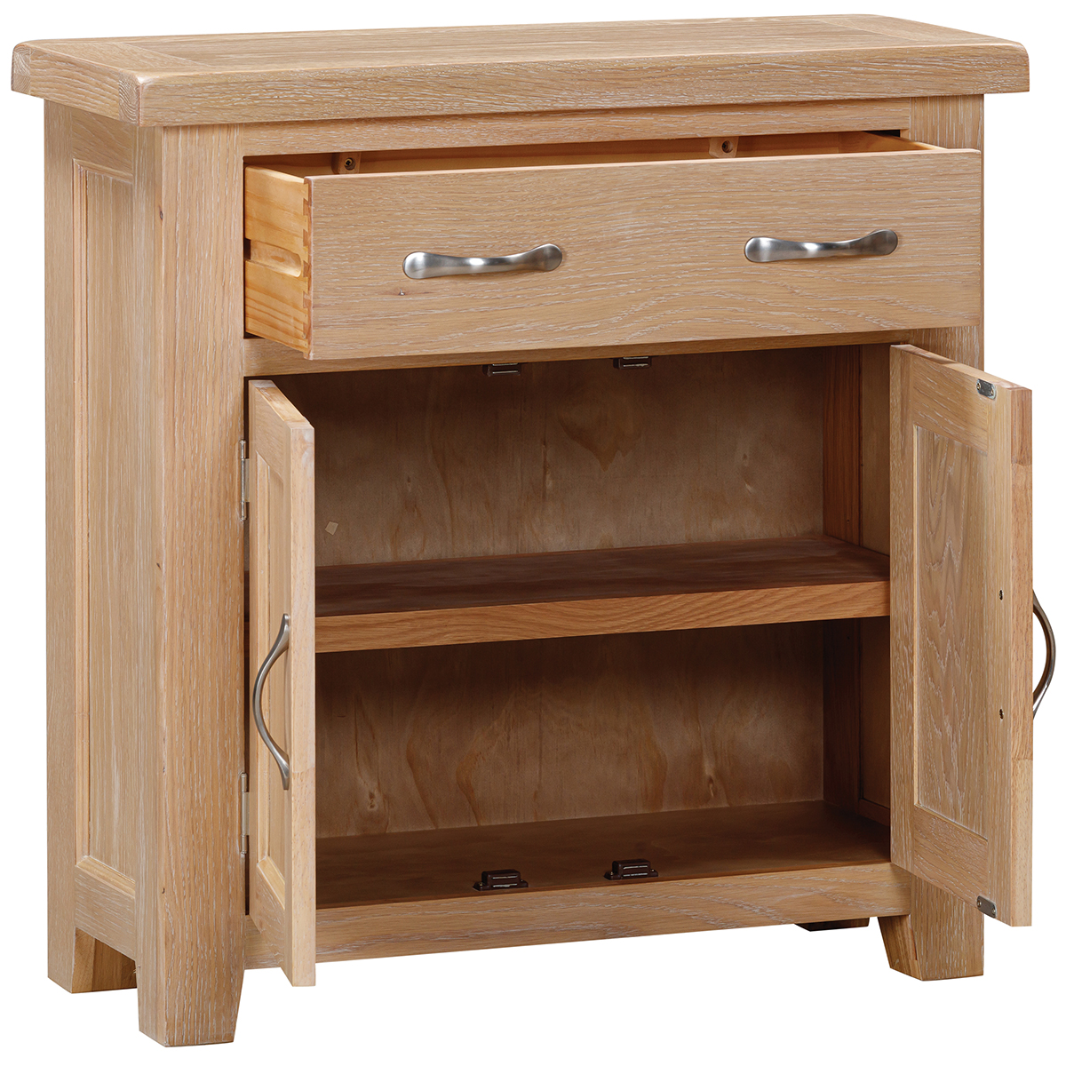Wessex Oak Compact Sideboard | Oak World