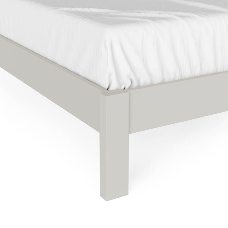 Hartside Grey Low Single Bed | Oak World