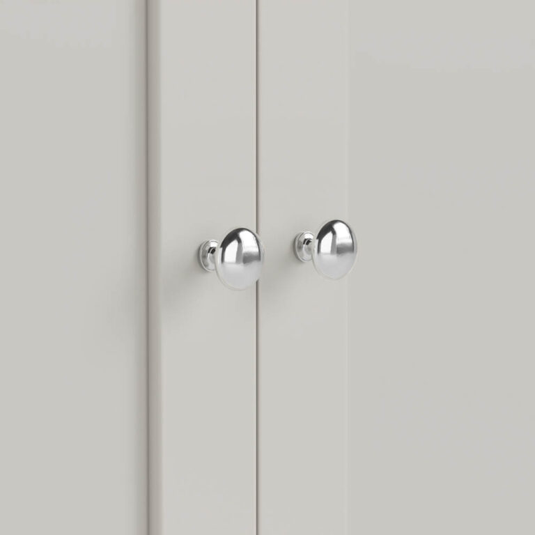 Hartside Grey Triple Wardrobe | Oak World