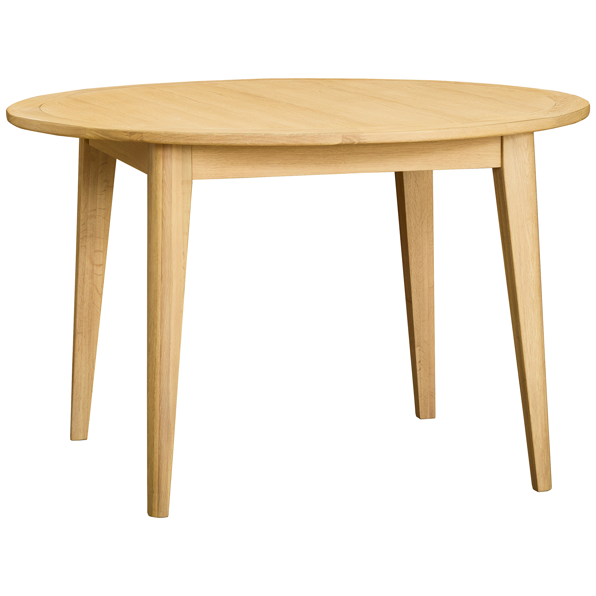Bruges Round Fixed Top Table | Assembly Required | Oak World