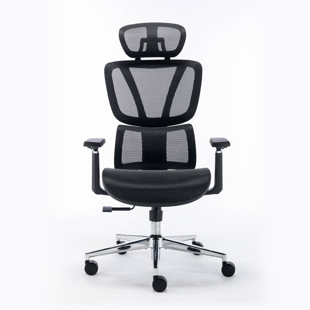 Saltburn Elite Mesh Office Chair - Black | Oak World