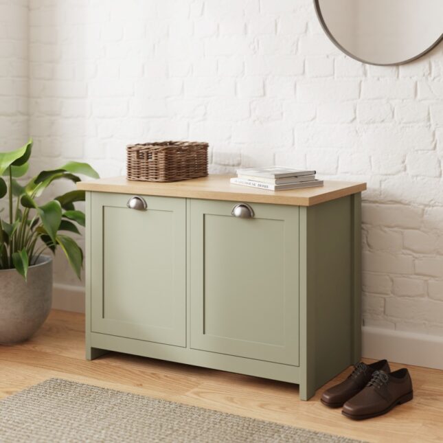 Fife Green Shoe Storage | Oak World