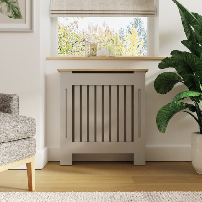 Shortfast Radiator Cover Small | Oak World