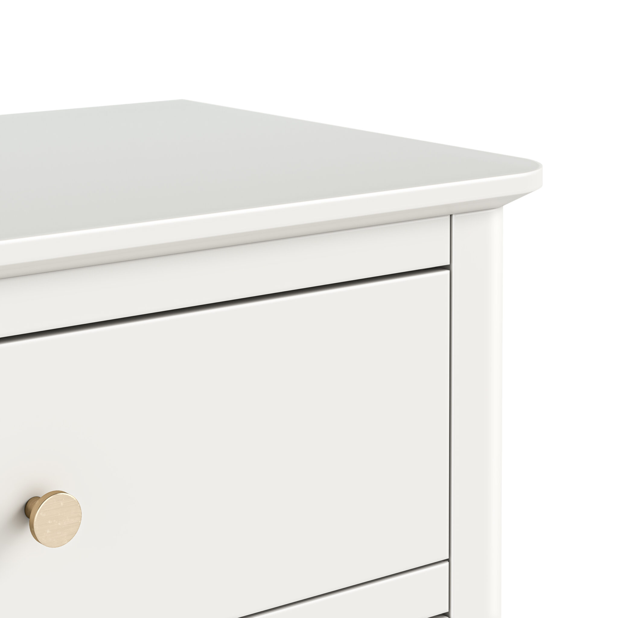 Dover White Chest of 6 Drawers | Assembled | Oak World