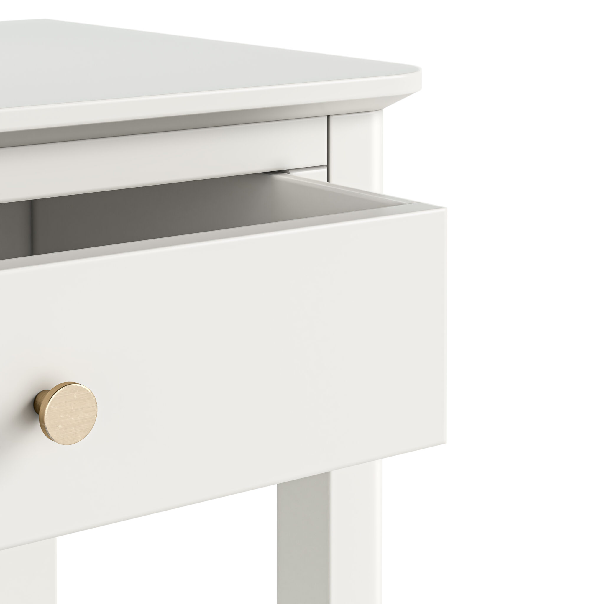 Dover White Dressing Table Set | Oak World