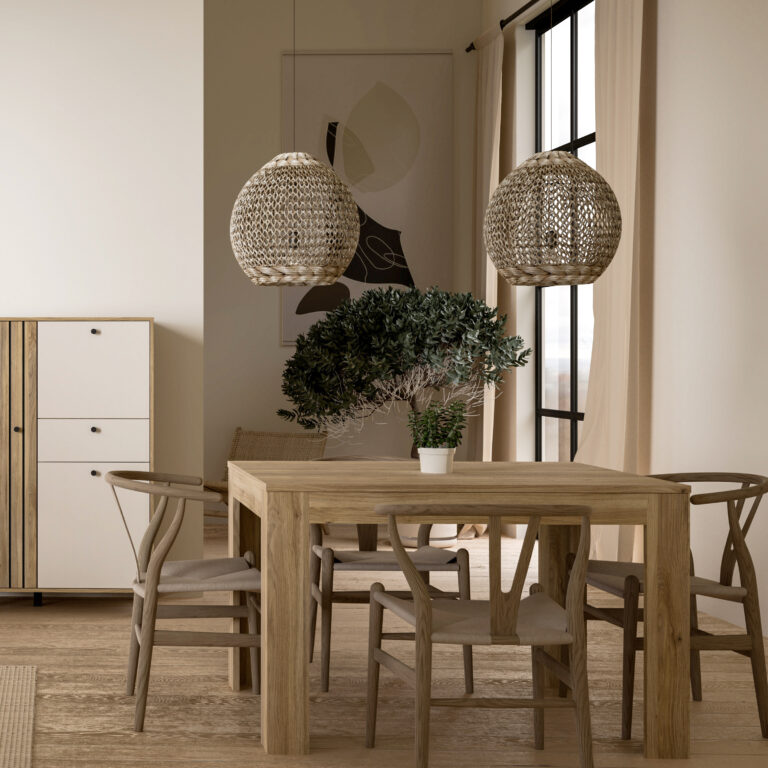 Vista Extending Dining Table in Oak | Oak World