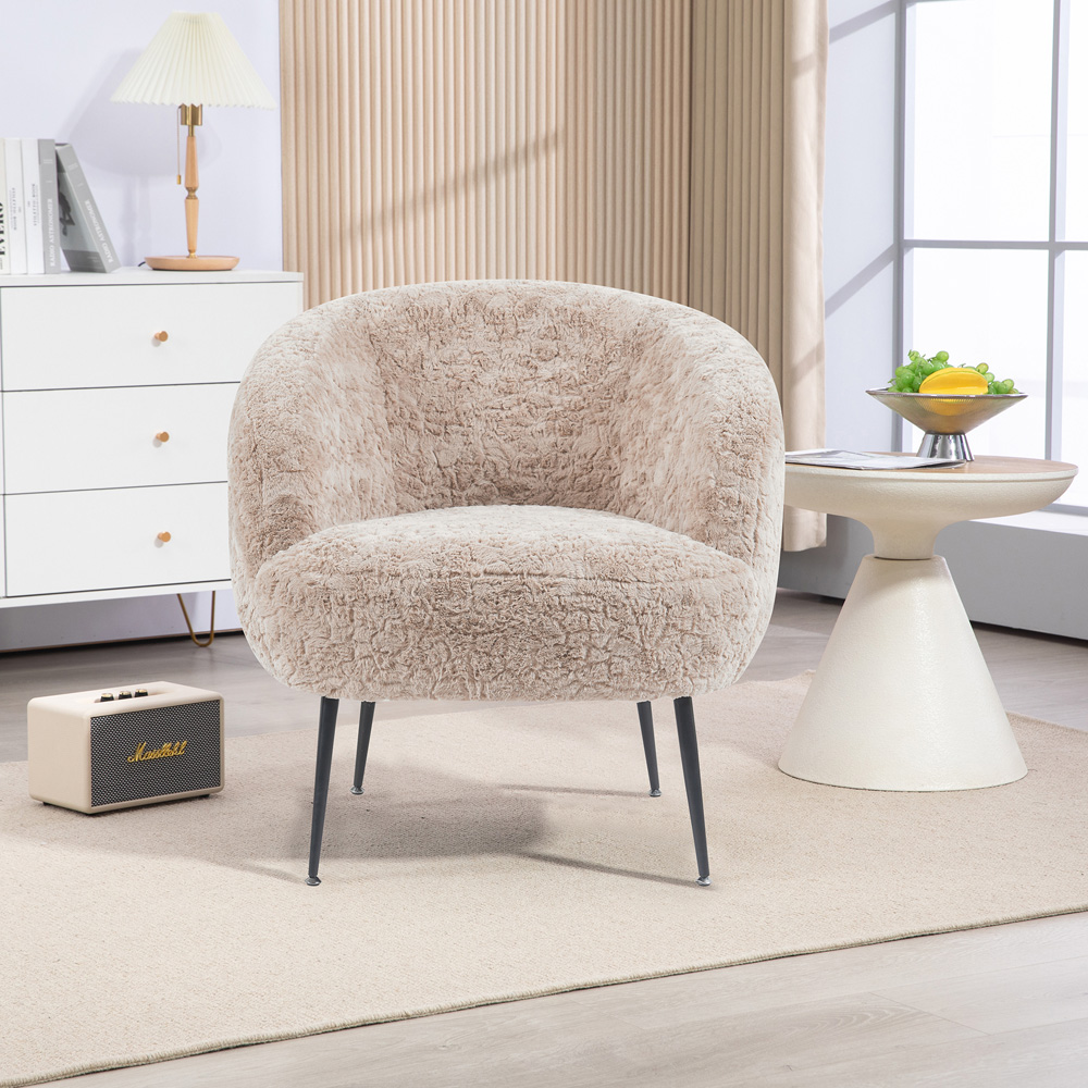 Hazel Bedroom Chair - Fawn | Oak World