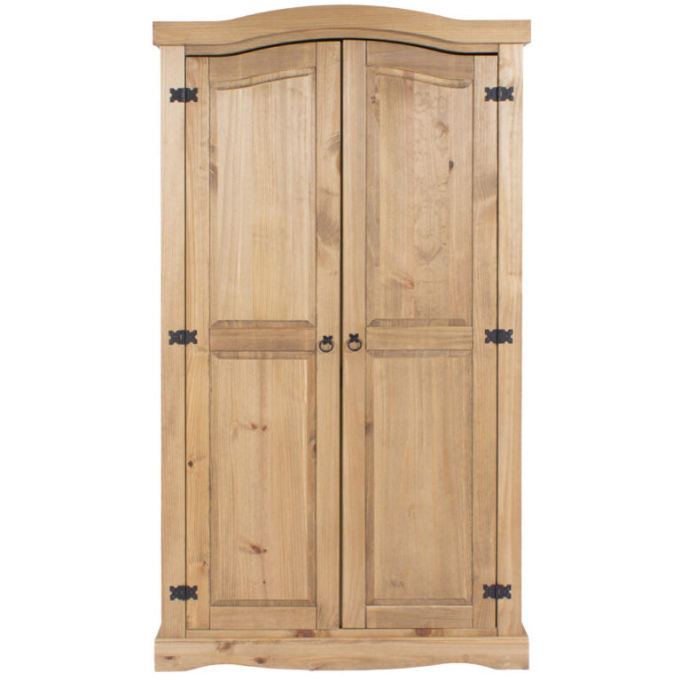 Azusa 2 Door Wardrobe | Assembly Required | Oak World