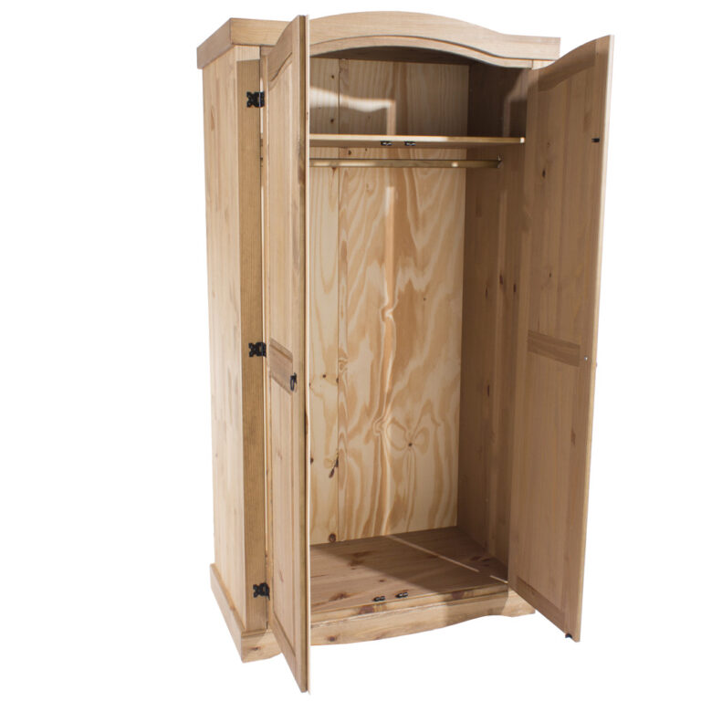 Azusa 2 Door Wardrobe | Assembly Required | Oak World
