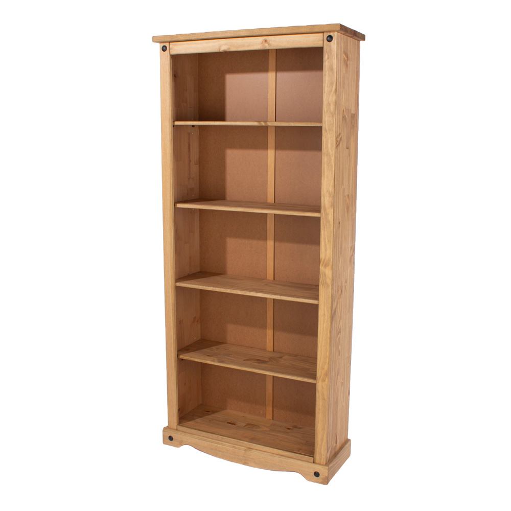 Azusa Tall Bookcase | Assembly Required | Oak World