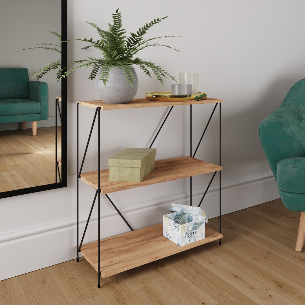Chantelle 3 Tier Storage Rack | Assembly Required | Oak World