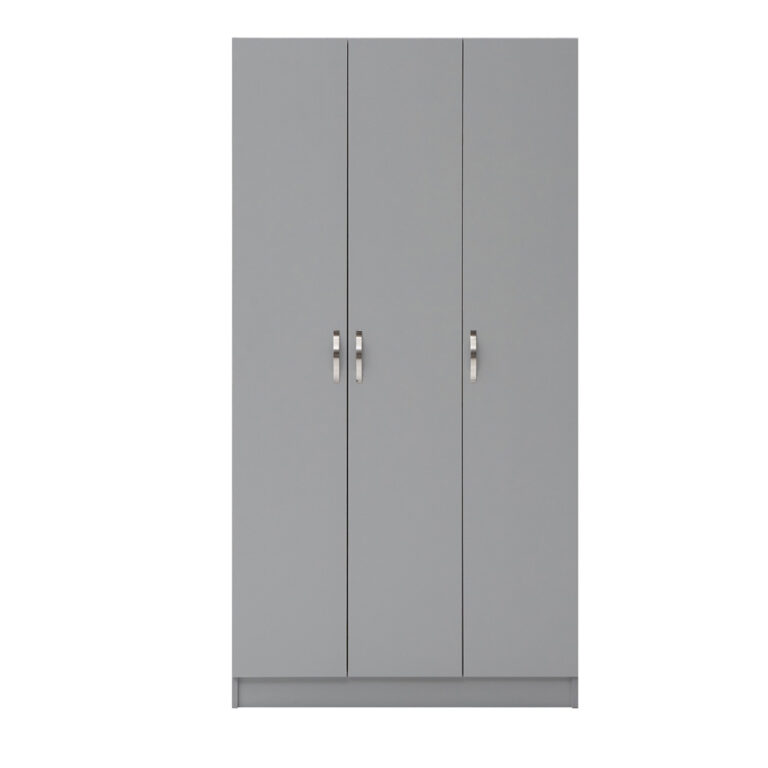 Colbrook 3 Door Double Wardrobe | Oak World