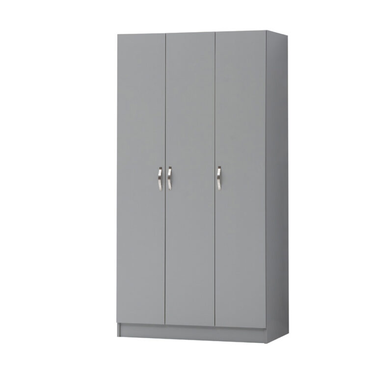 Colbrook 3 Door Double Wardrobe | Oak World
