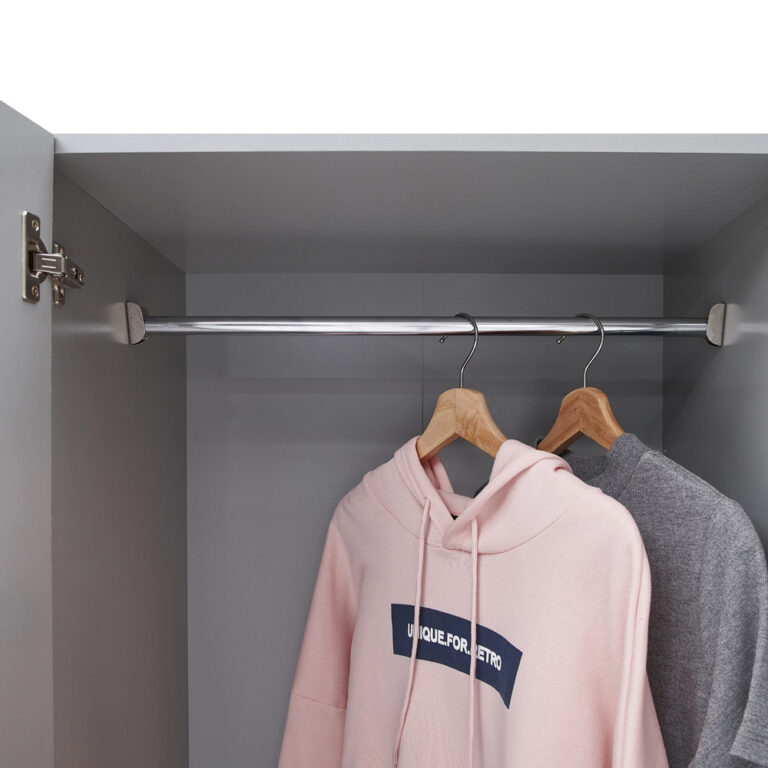 Colbrook 3 Door Double Wardrobe With 2 Drawers | Oak World