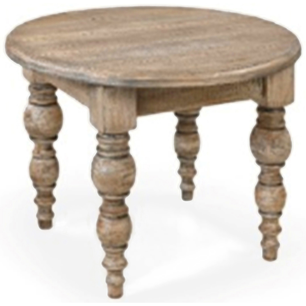 The Ellerby Collection Round Dining Table | Self Assembly | Oak World