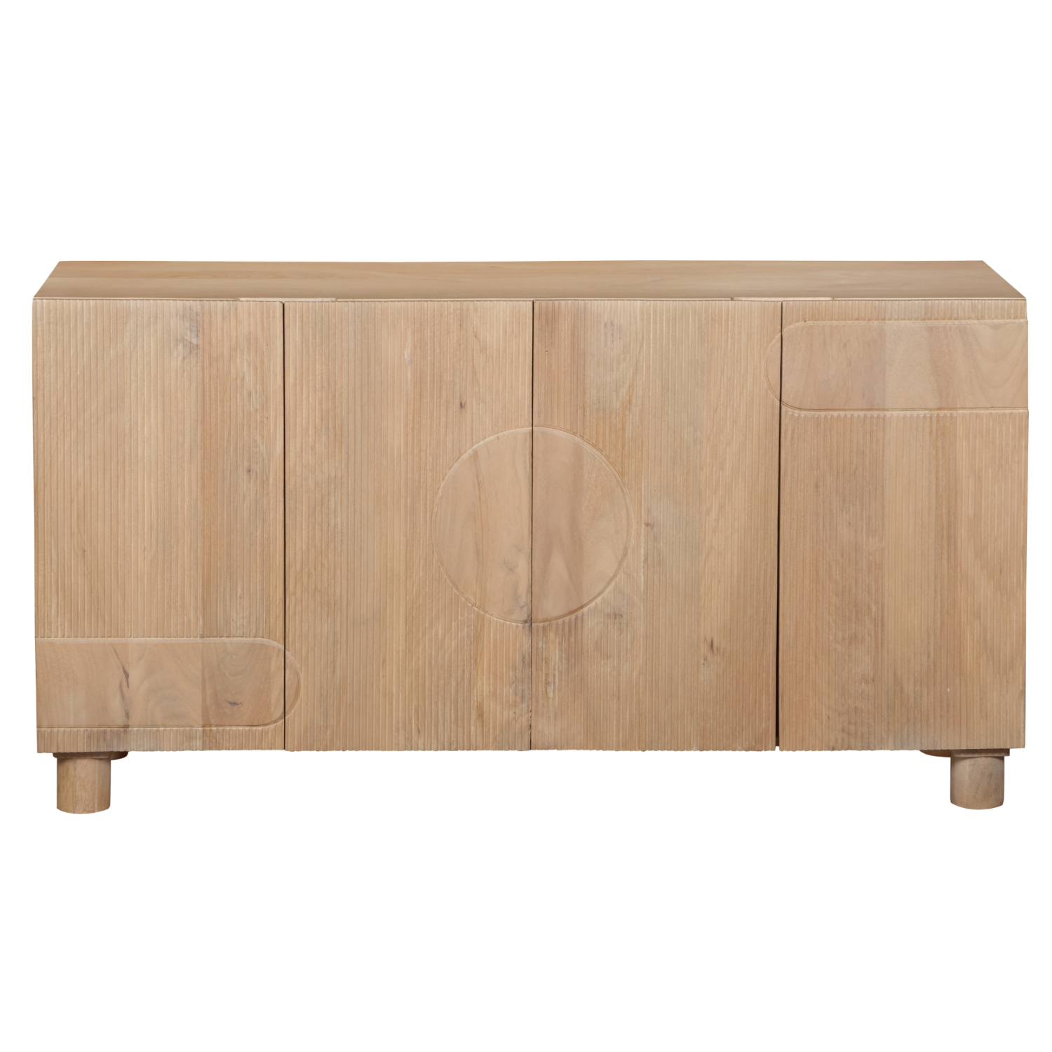 Aterra Solid Wooden Extra Large Sideboard | Oak World