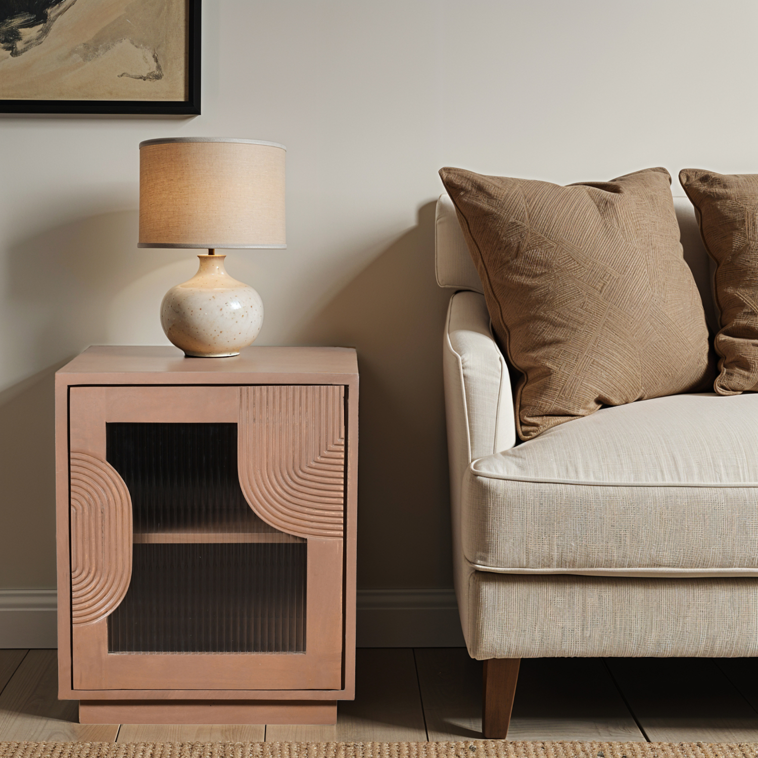 Sundra Solid Wood Bedside Table | Oak World