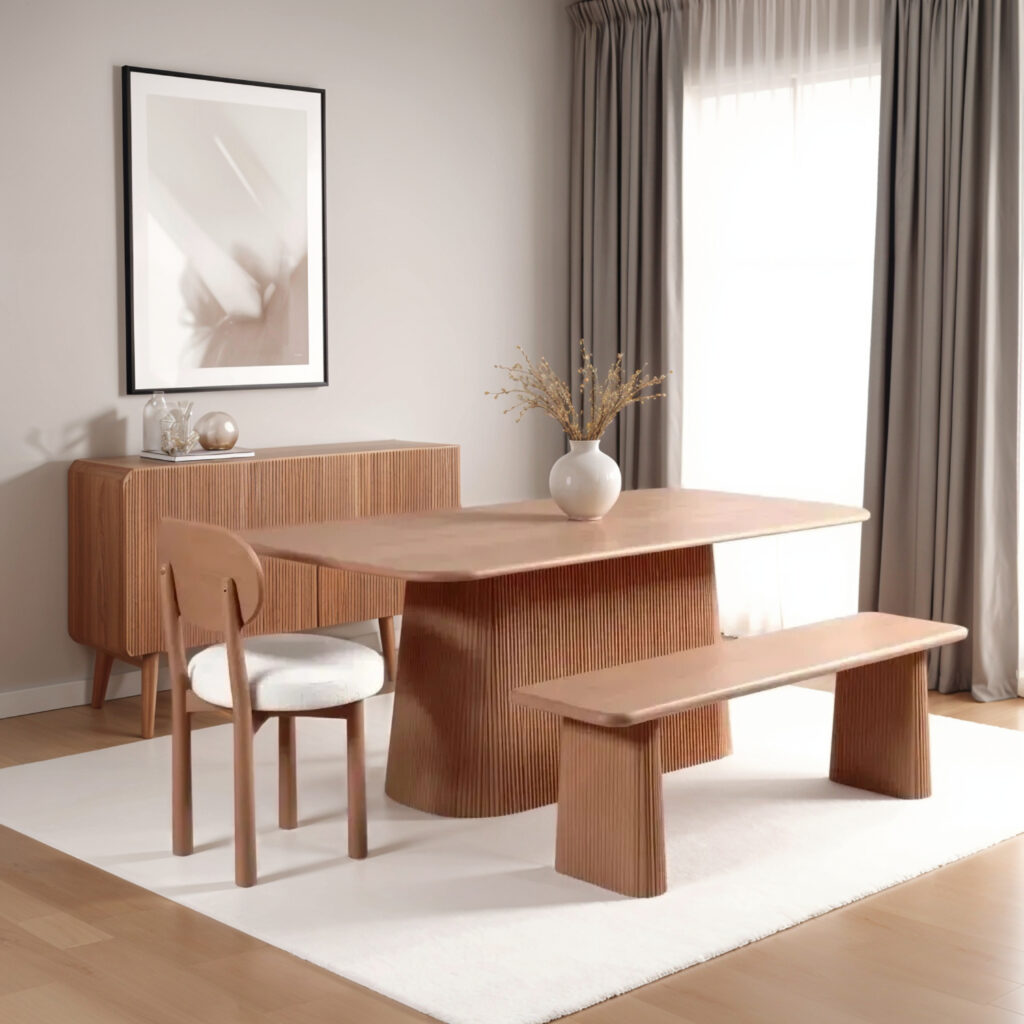 Sundra Solid Wood Dining Bench | Oak World