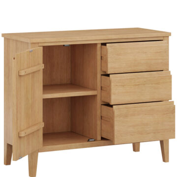 Arlon Oak Sideboard With Drawer | Oak World