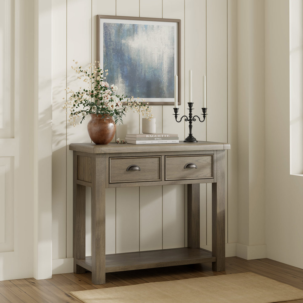 Heritage Oak Console Table | Oak World