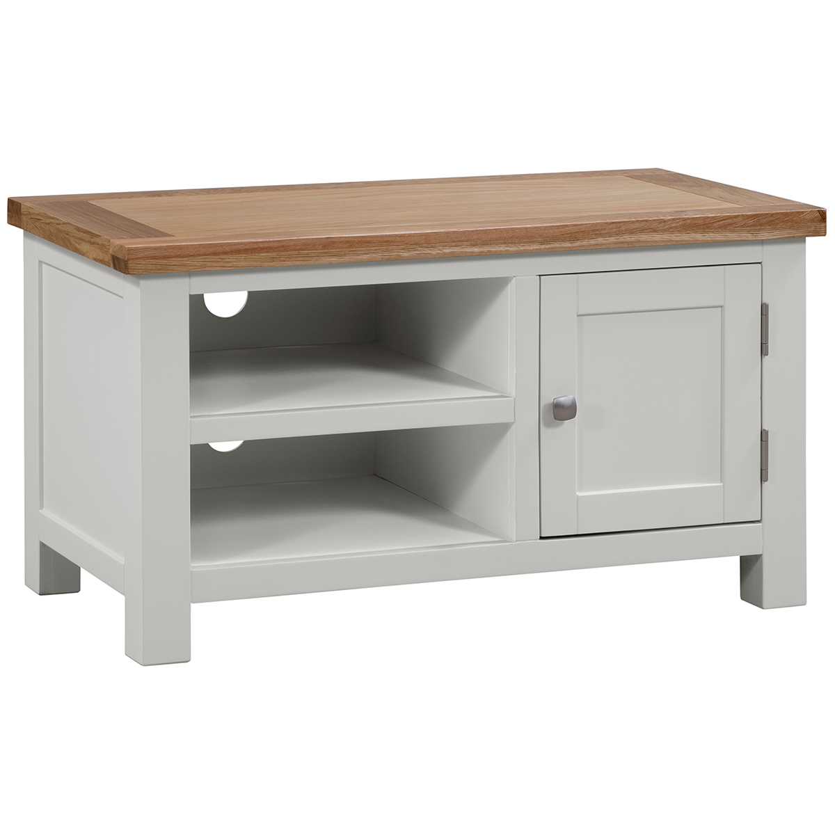 Wynyard Grey Small TV Unit | Oak World