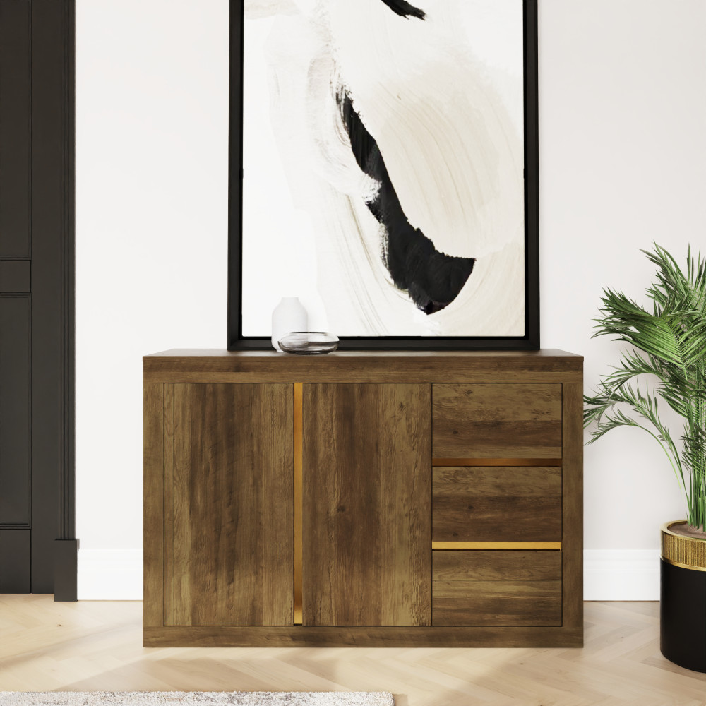 Goldhaven Dark Oak Sideboard | Oak World