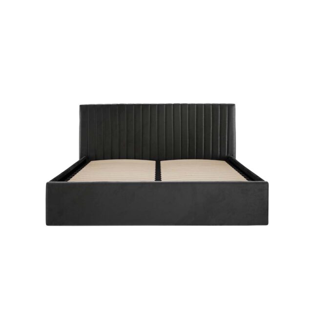 Shadwell Black Ottoman King Size Bed (2 Packs) | Oak World