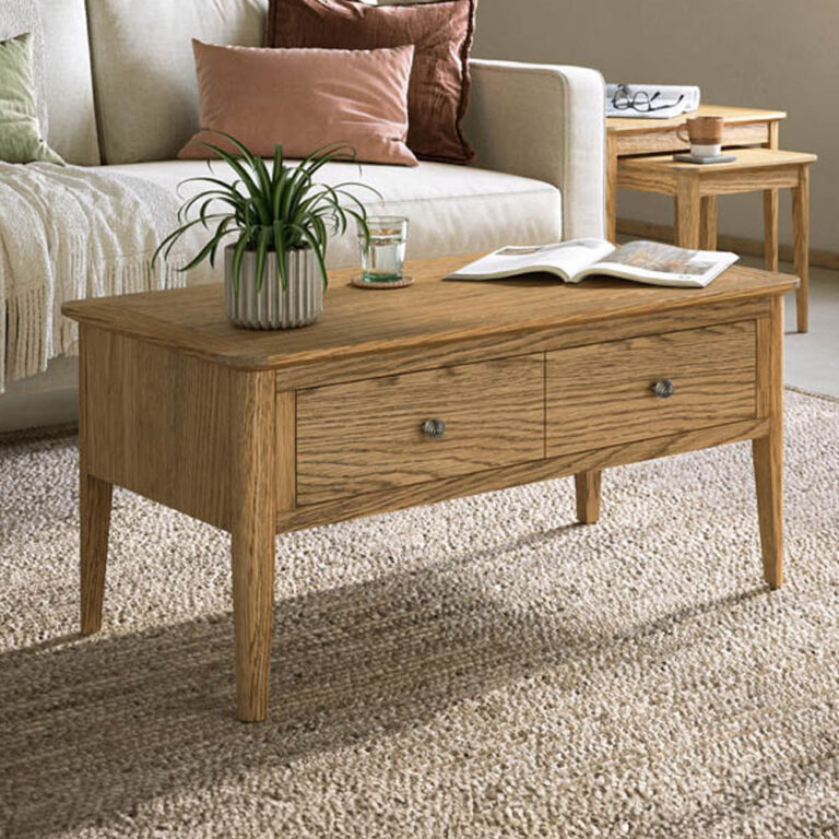 Ashdale Warm Oak Coffee Table | Oak World